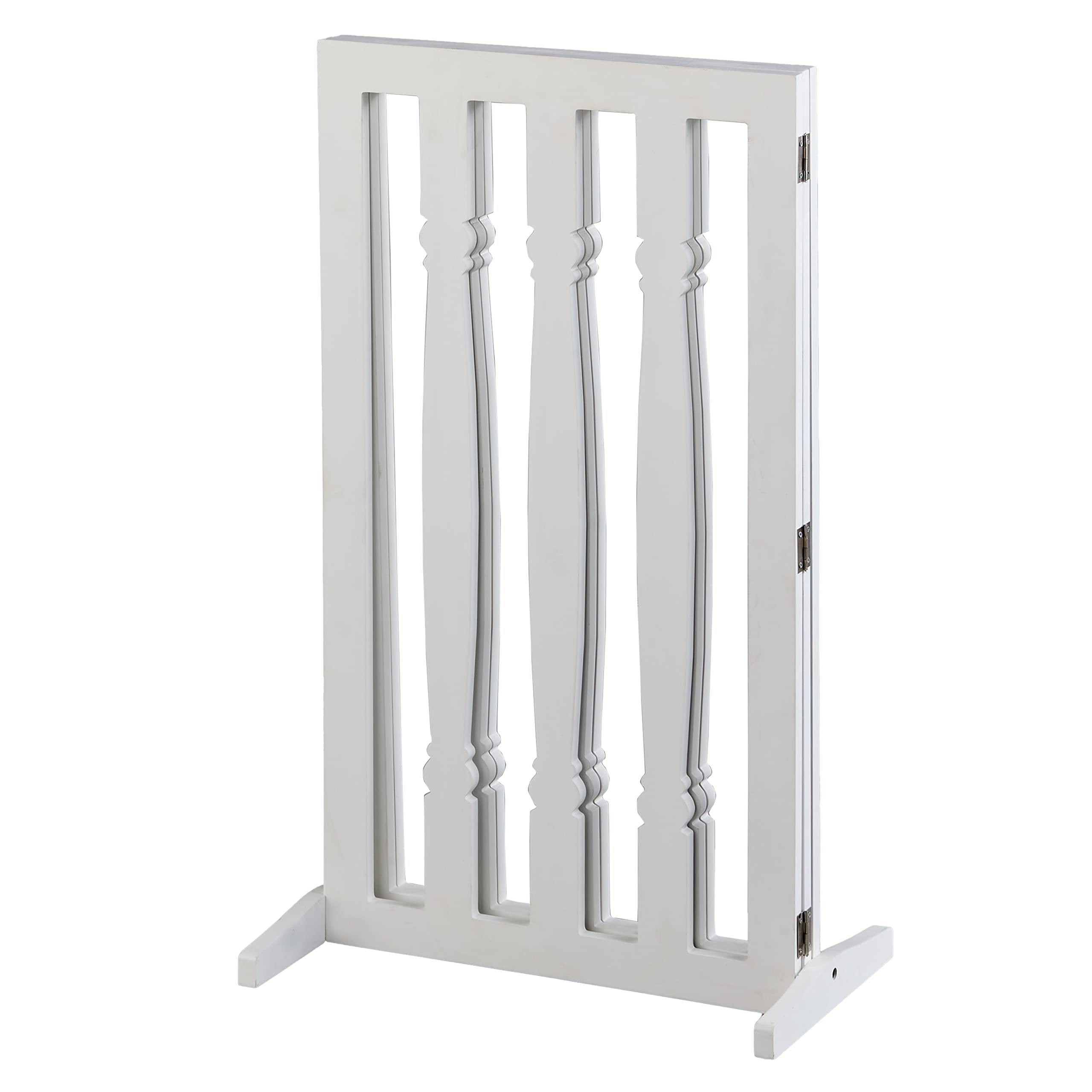 Pet Gate - Dog Gate for Doorways - White