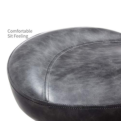 PRMAL Bath Stools,Saddle Stool Ergonomic, Dental Chair for Dentist Saddle Doctor's Stool Adjustable Mobile Chair Pu Leather Dentist Chair Dental Stool/Color1
