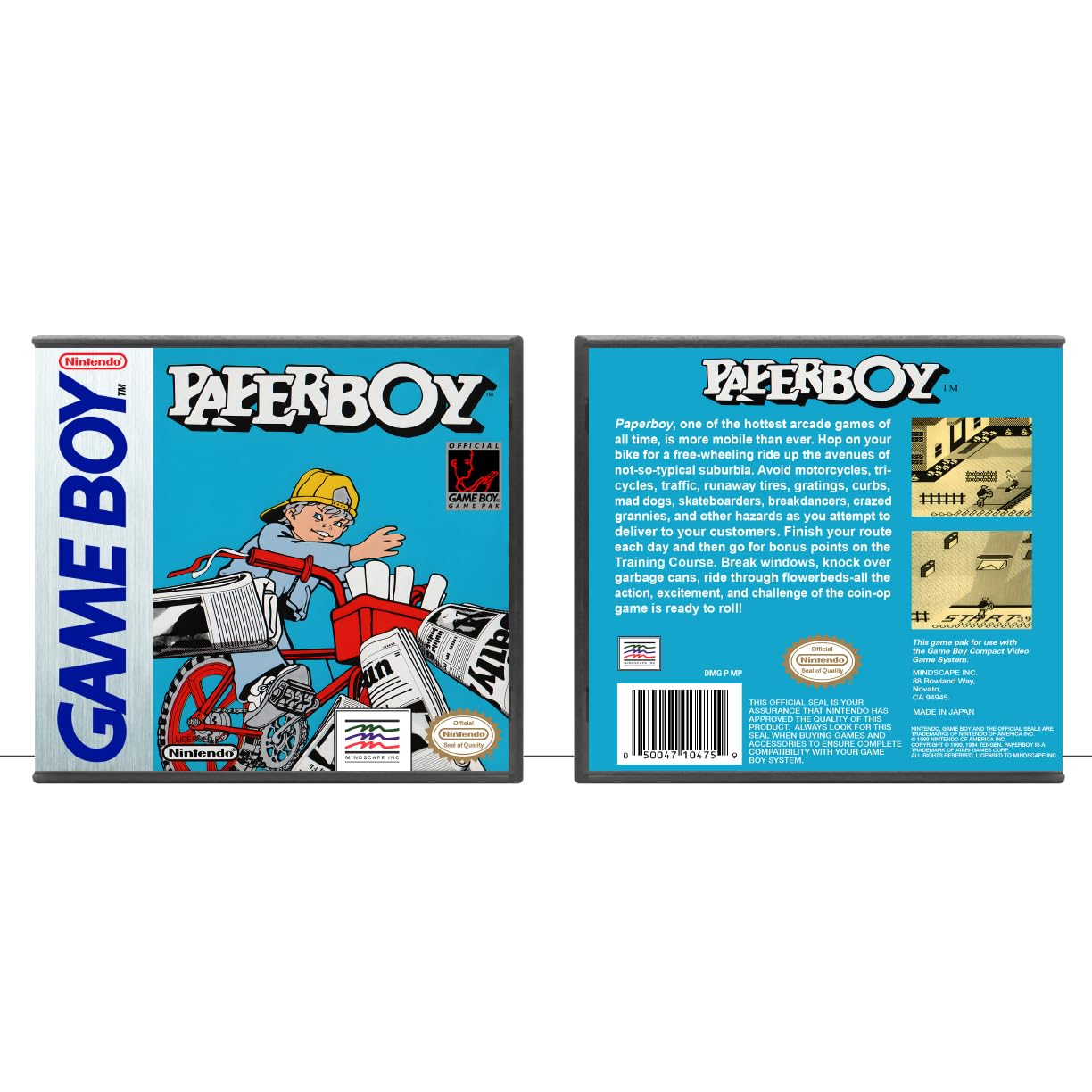 Paperboy | (GB) Game Boy - Game Case Only - No Game
