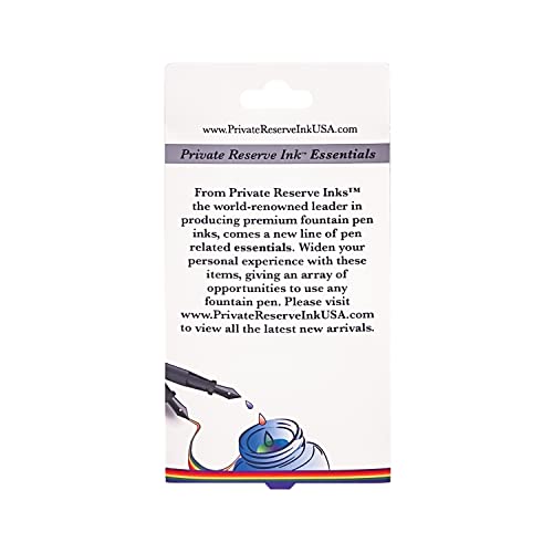 Private Reserve Ink Essentials - Empty STANDARD Cartridges (50 pcs), Clear (PR2)