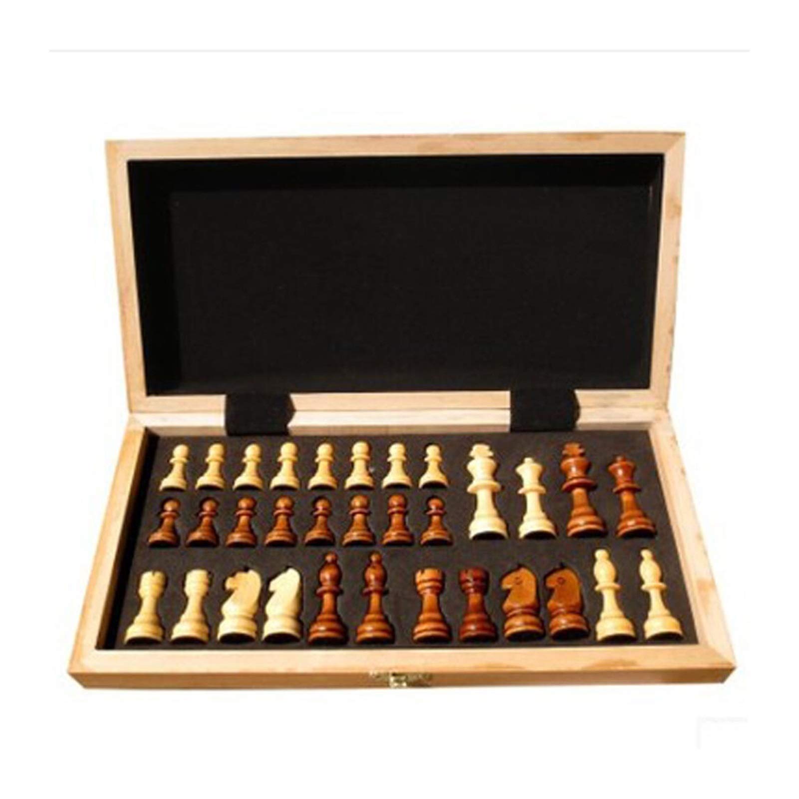Portable Folding International Chess Set Pieces Set Board Game Funny Game Collection Board Game International Chess Pieces/40 * 40Cm