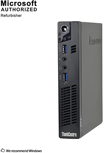 lenovo ThinkCentre M92p Tiny Mini Business Desktop Computer, Intel Core i5-3470T up to 3.6Ghz, 8GB RAM, 500GB HDD, Intel HD Graphics, VGA, USB 3.0, Windows 10 Professional (Renewed)