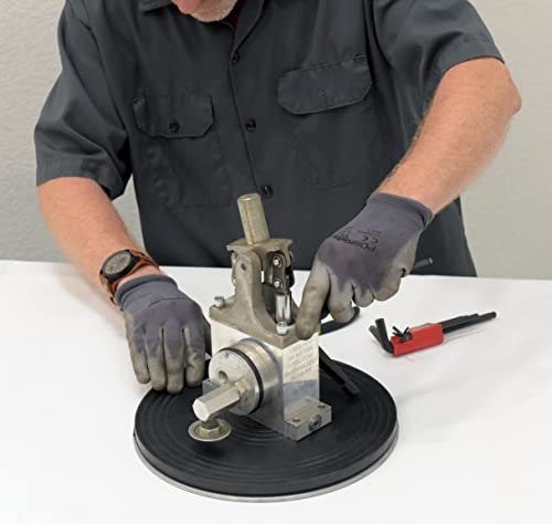 Vestil TT-12-7/8 Heavy Duty Manual Turntable, 500 lbs Capacity, 7/8" Height, 12" Diameter
