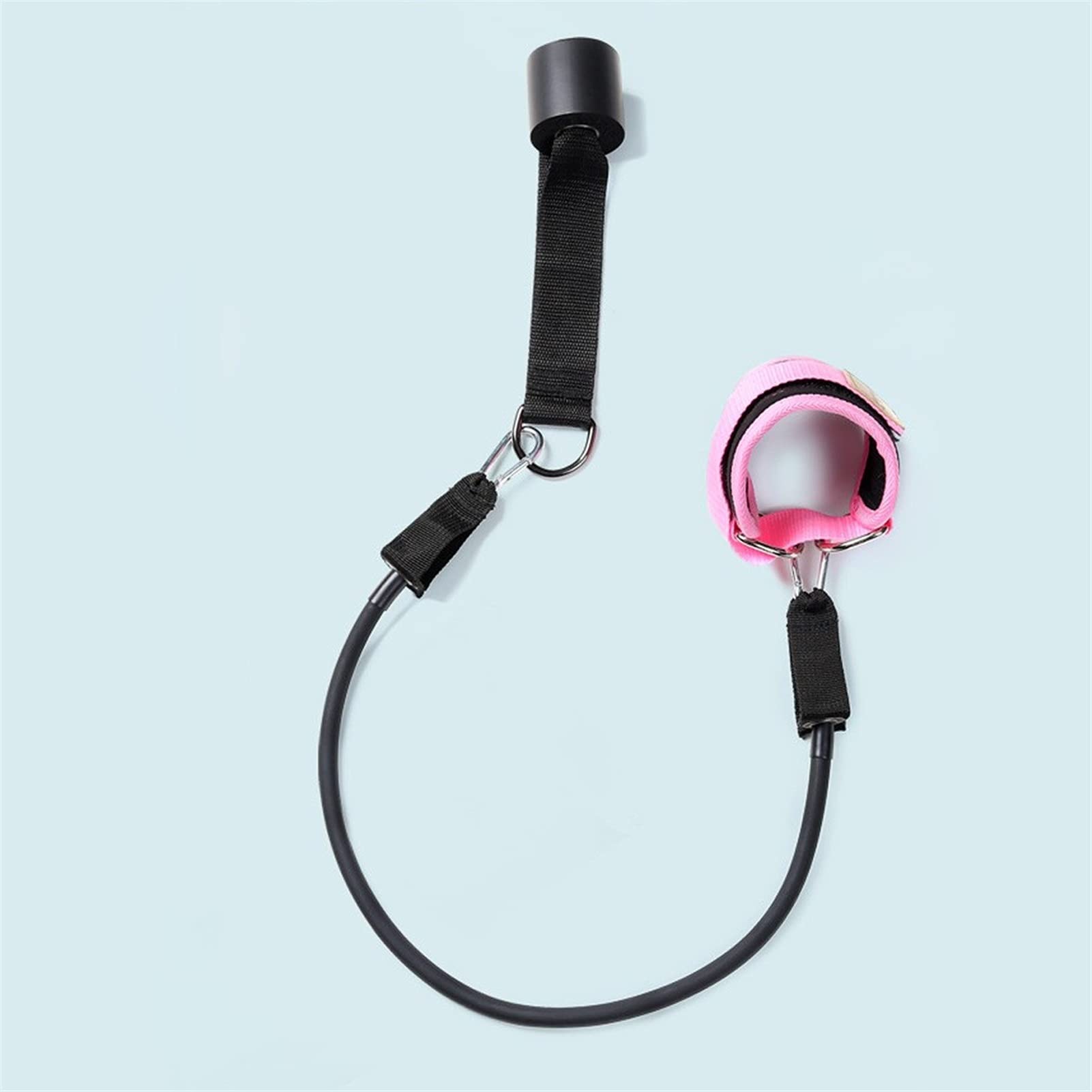 LUYIYI Elastic Belt Door Pull Rope Fitness Ankle Buckle Leg Strength Training Rally Leggings Accessories