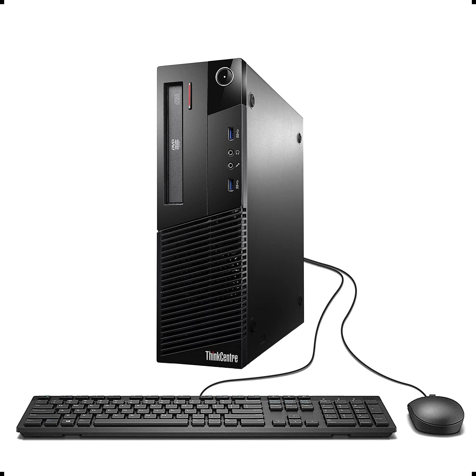 Lenovo ThinkCentre M93P Small Form Business High Performance Desktop Computer PC - Intel Core I5-4570 3.2Ghz - 8GB RAM - 500 GB HDD - DVD-RW - Windows 10 Professional (Renewed)