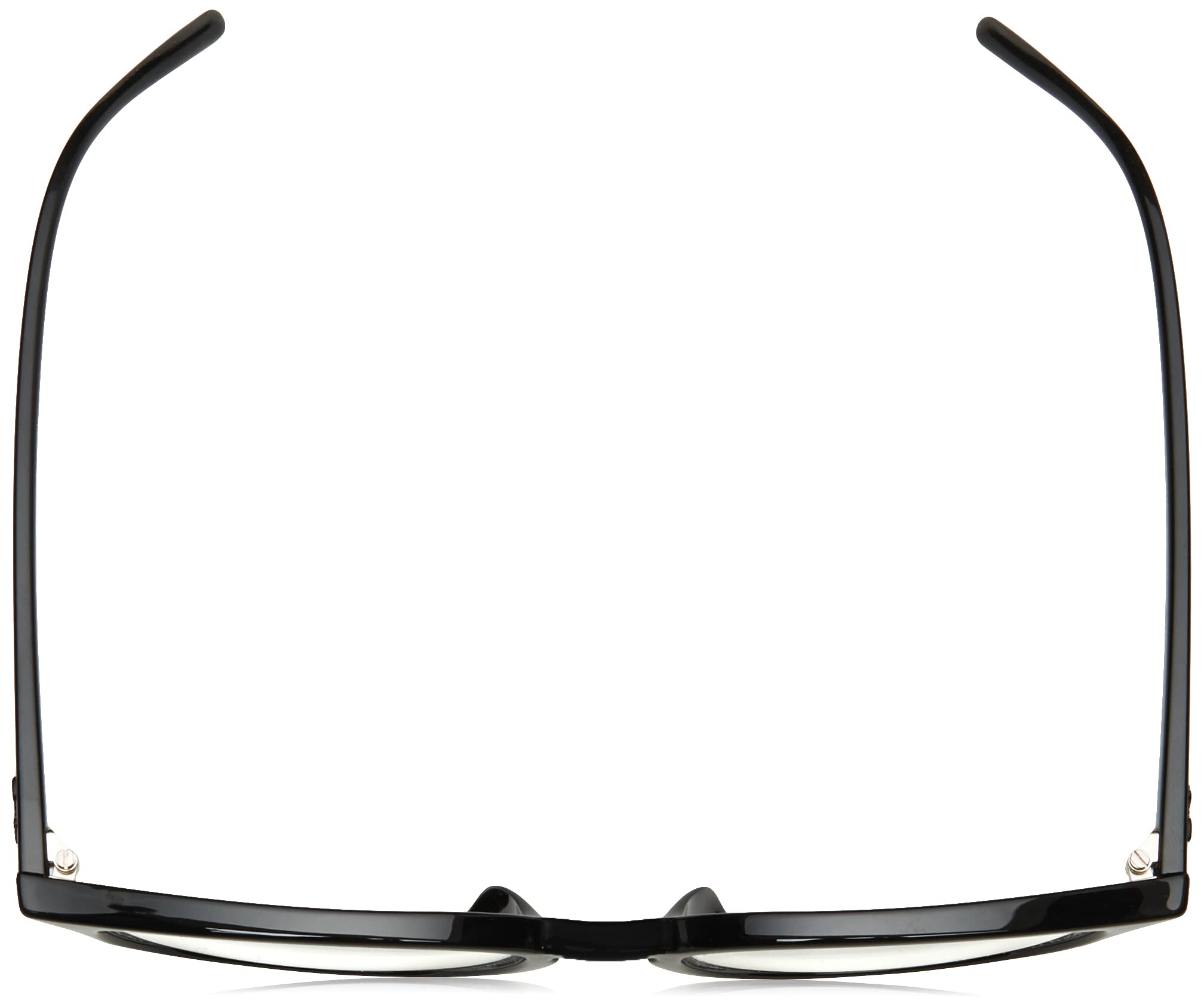 Ray-Ban RX7185F Low Bridge Fit Square Prescription Eyeglass Frames, Black/Demo Lens, 54 mm