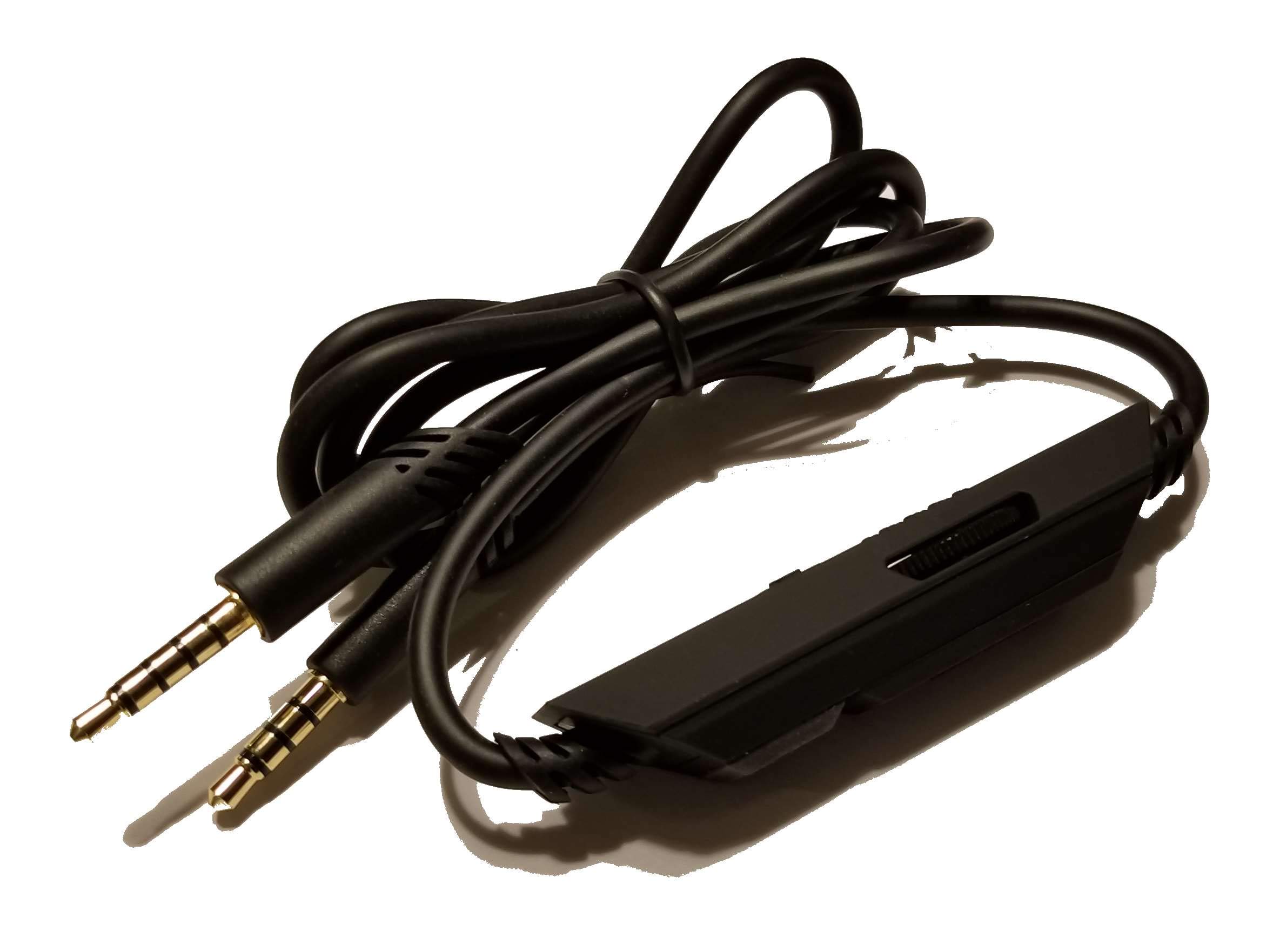 ienza Multi-Function (Inline Mute, Volume Control, Inline Mic) Audio Aux Cable Compatible with AstroA10 A10 A40 Headsets, Great for Xbox One PS4 PC Gaming YouTube Video Music Mobile Calls