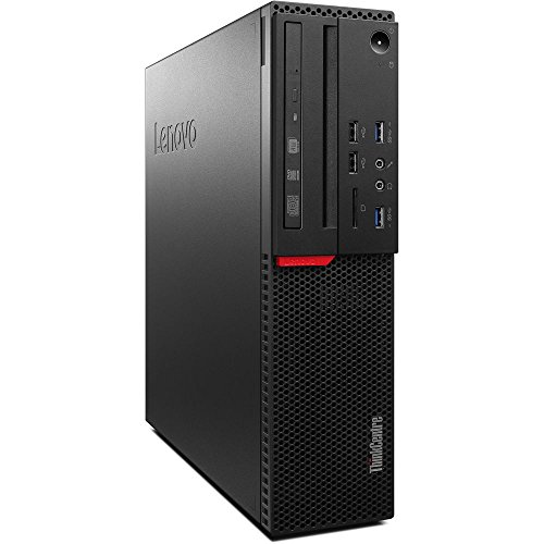 Lenovo ThinkCentre M900-SFF, Core i7-6700 3.4GHz, 16GB RAM, 480GB Solid State Drive, DVDRW, Windows 10 Pro 64Bit (Renewed)