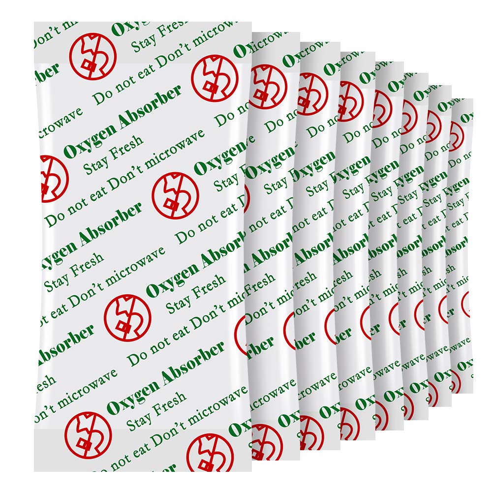 MakMeFre 2000cc(30Packets) Oxygen Absorbers for Food Storage, Food Grade Oxygen Absorbers Packets for Food