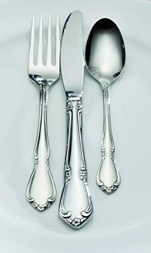 Oneida Foodservice Chateau Tablespoons, 18/10 Stainless Steel, Set of 12