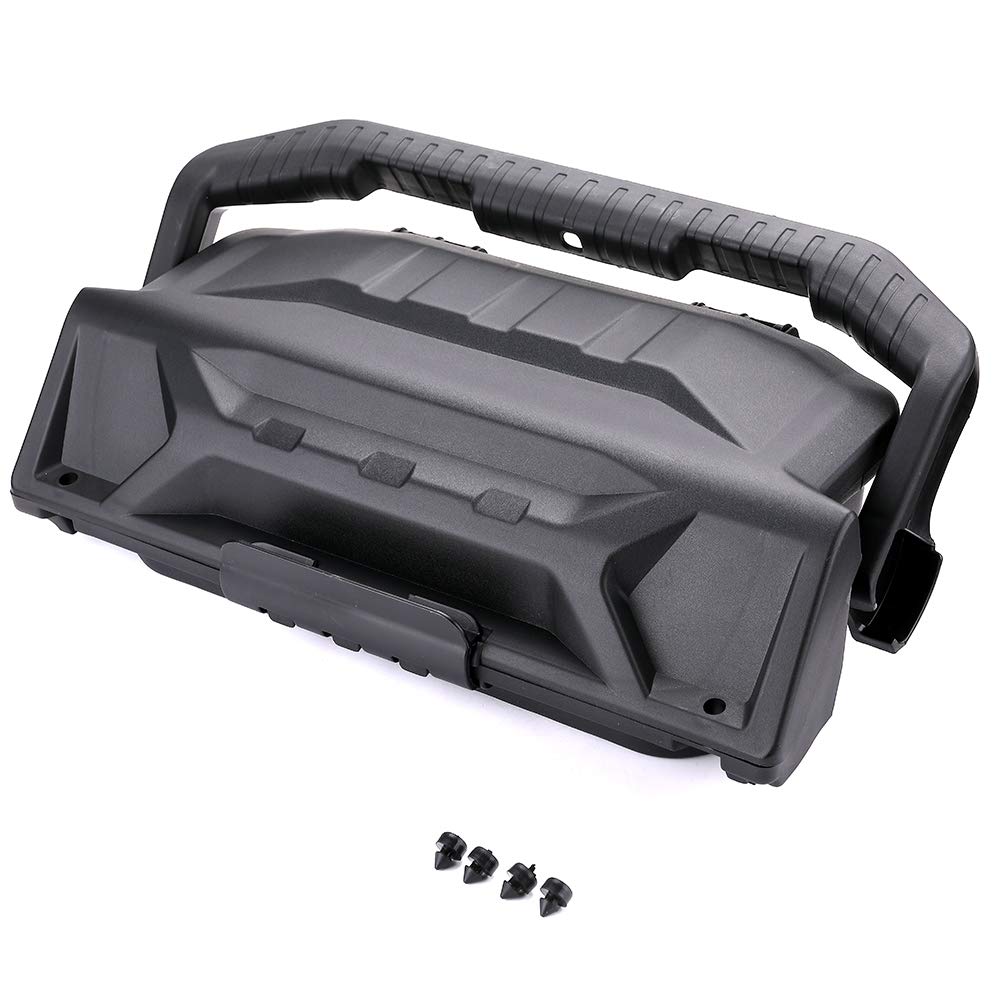 Kemimoto Removable Storage Box, Electric Device Tablet Holder, Removable Upper Storage Bin Compatible with Can am Defender HD5 HD8 HD10 Max HD8/ HD10 OEM Replace #715004344