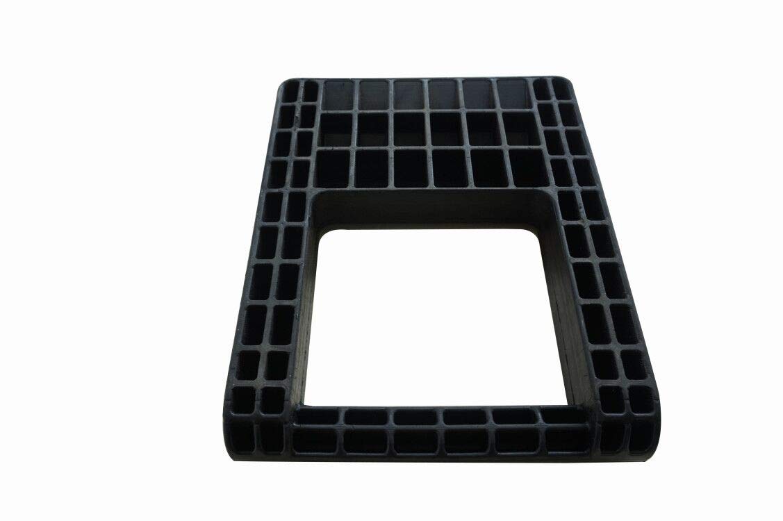 Pake Handling Tools Heavy Duty Pallet Jack Stop - Damage Reducing, Simple, and Functional- 14.5" Length x 11.5" Width x 2.5" Height