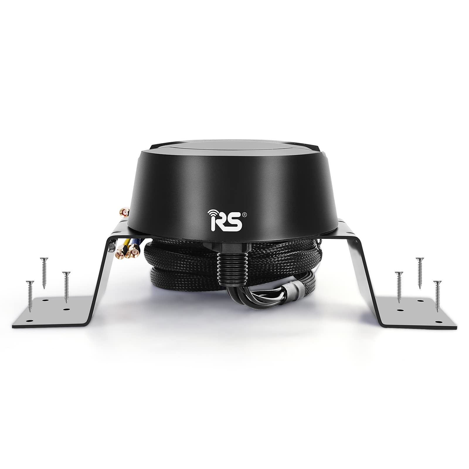 RS 5-in-1 Omni-Directional Antenna Wi-Fi/WiFi 6E Fixed Bracket Antennas System IP68 Waterproof 4G/5G + WiFi + GPS Flexible Combination Antenna for RV Vans