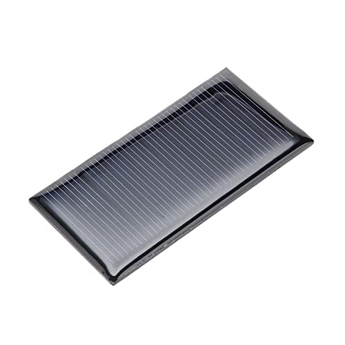 uxcell® 5Pcs 5V 60mA Poly Mini Solar Cell Panel Module DIY for Light Toys Charger 68mm x 37mm