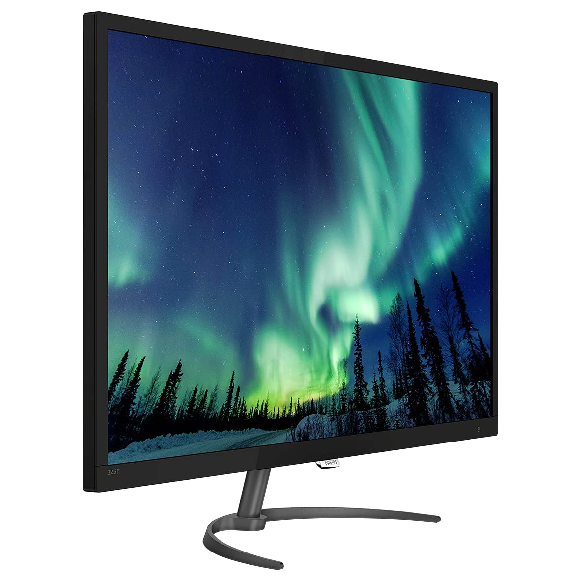 Philips 325E8 32'' IPS LCD, QHD 2560x1440 Pixels, 1.07 Billion Colors, 75Hz, AMD FreeSync, LowBlue Mode, HDMI/DisplayPort/DVI/VGA (Renewed)