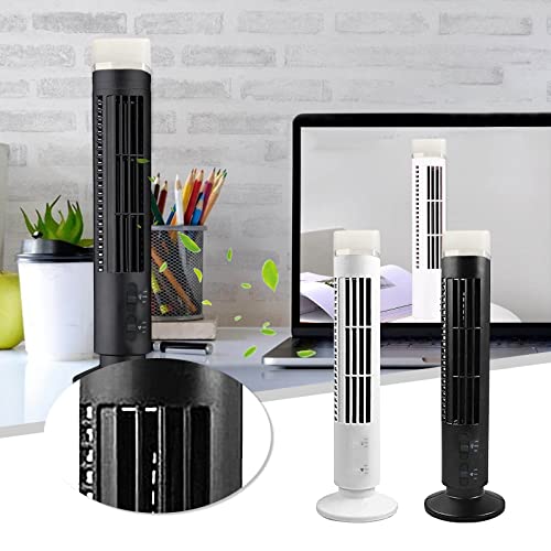 Qiopertar Tower Fan Led Bladeless Fan Tower Electric Fan Mini Vertical Conditioner New For Home
