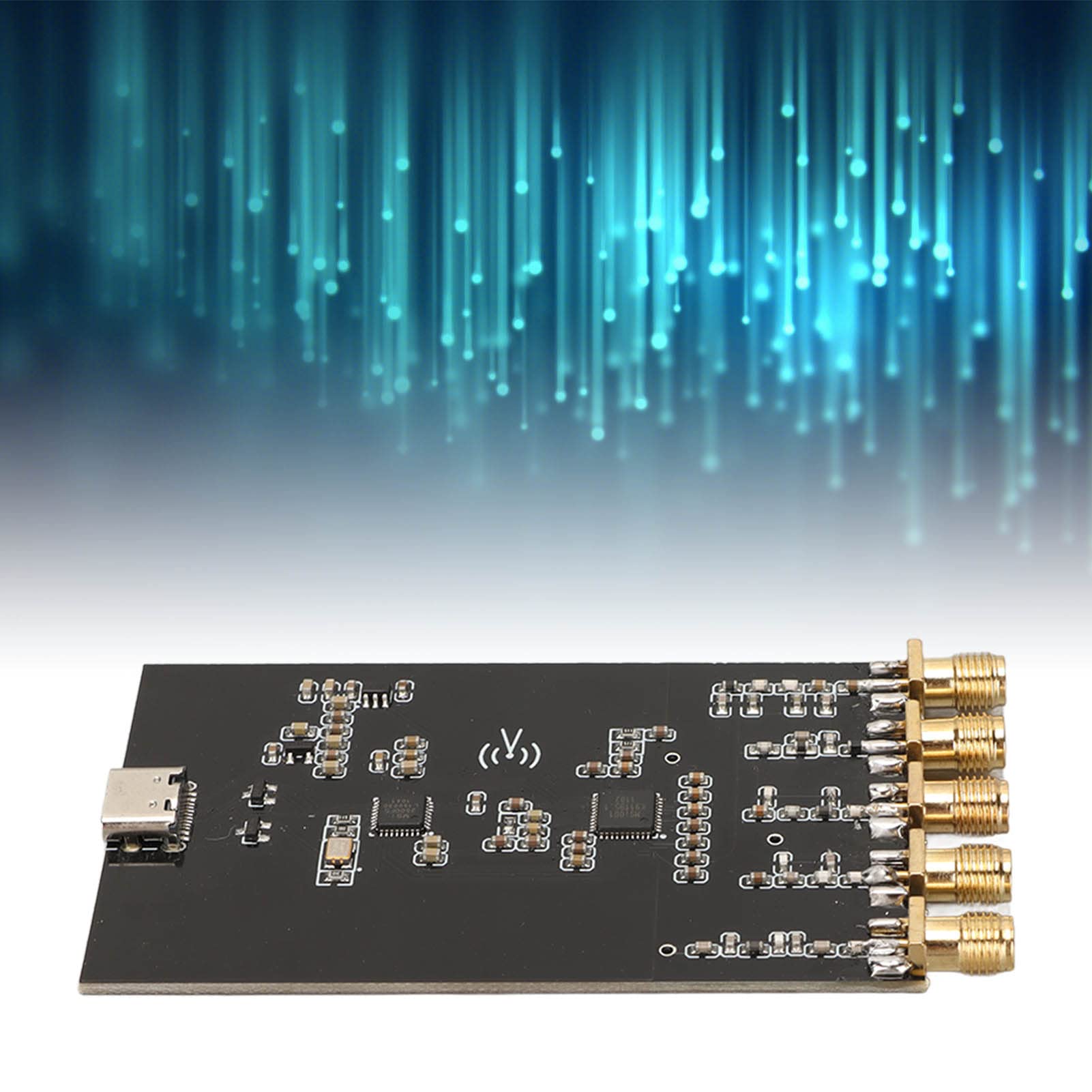 Pomya SDR RSP1 Radio Receiver, 10KHz‑1GHz Ham Radio Receiver for RSP HF AM FM SSB, ATc SSTV ISS Aviation Band Receiver for Win, for Linux, for Android