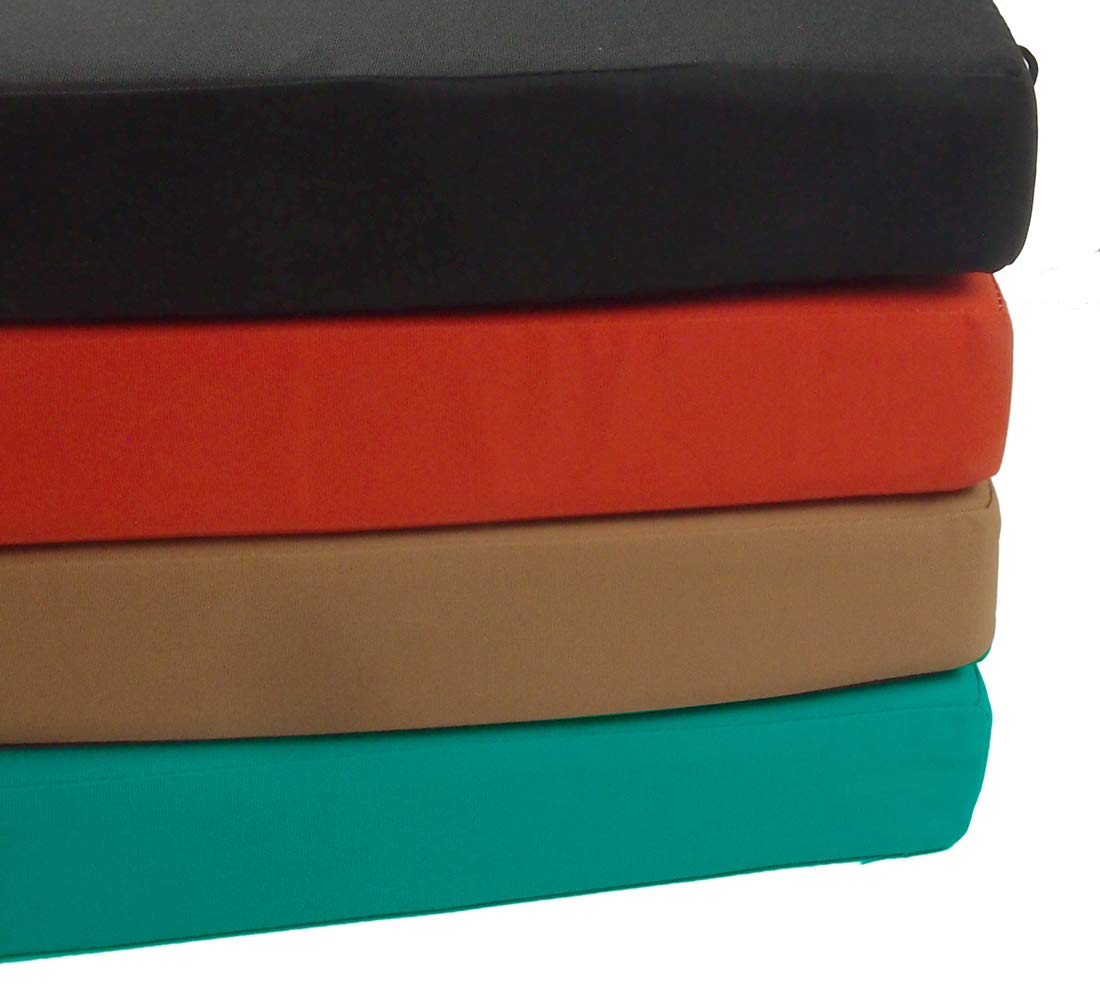 Sigmat Customize Size Outdoor Seat Cushion Cover Water-Resistant Patio Deep Seat Chair Cushion Cover Bench/Settee/Swing Cushion Slipcover-Only Cover