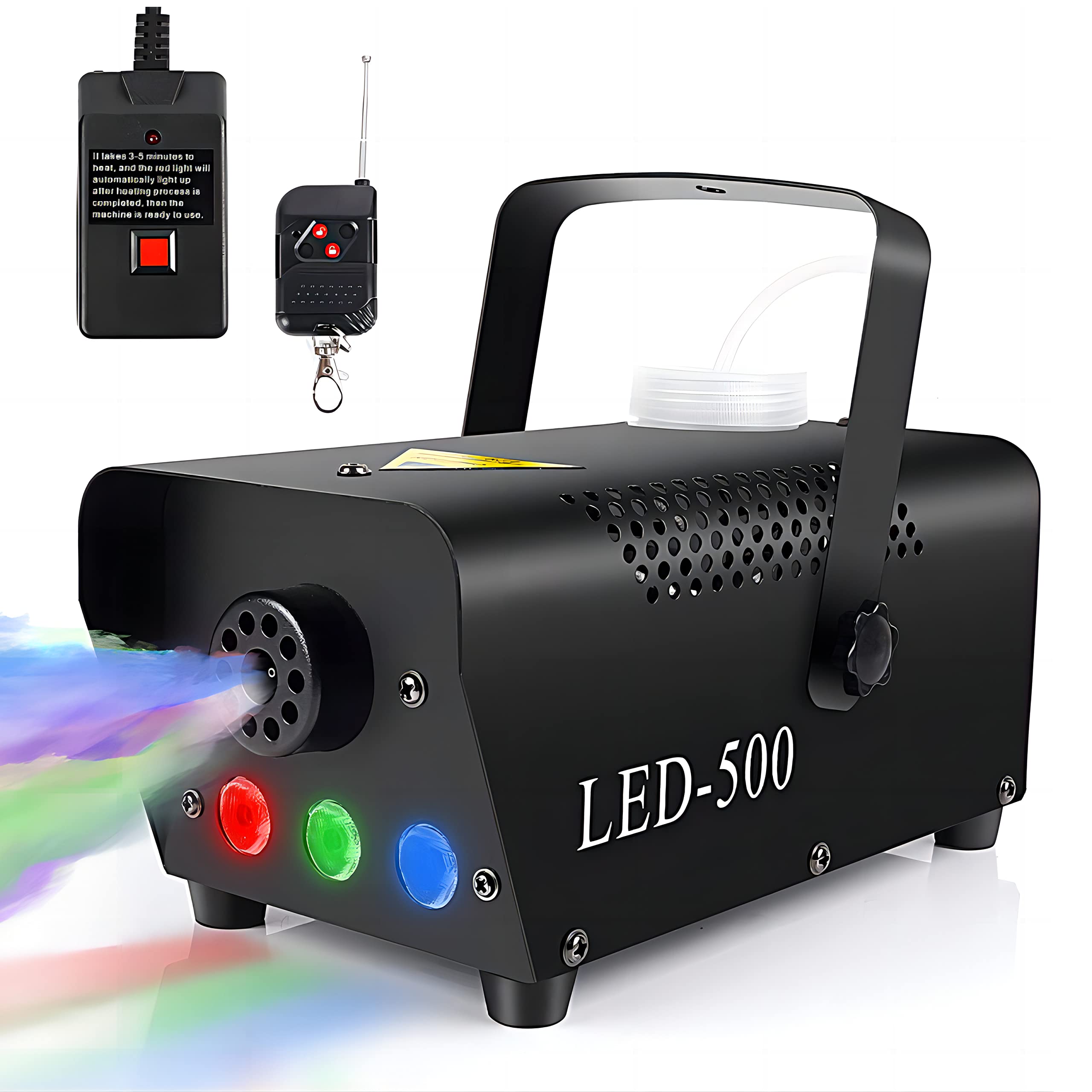 Party Lights, Vangoa Sound Activated Party Light, 60 Patterns LED Strobe Lights Effect with 2 Remote Controls, Projector for Indoor Birthday Karaoke Club Bar Dance Halloween Christmas