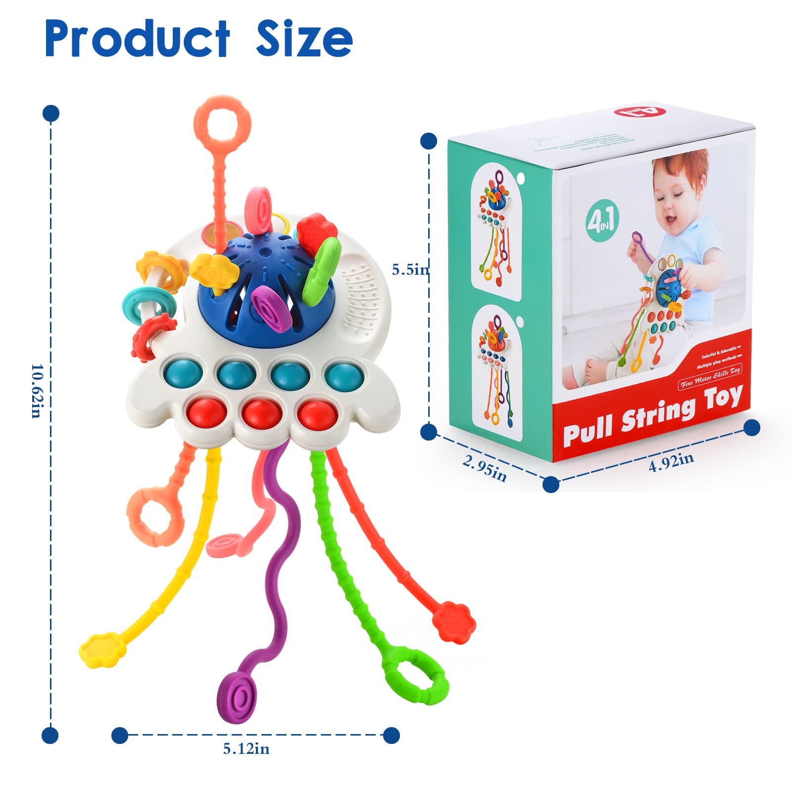 Pop Fidget Toy,Pop it Games for Kids Adults (First Edition)