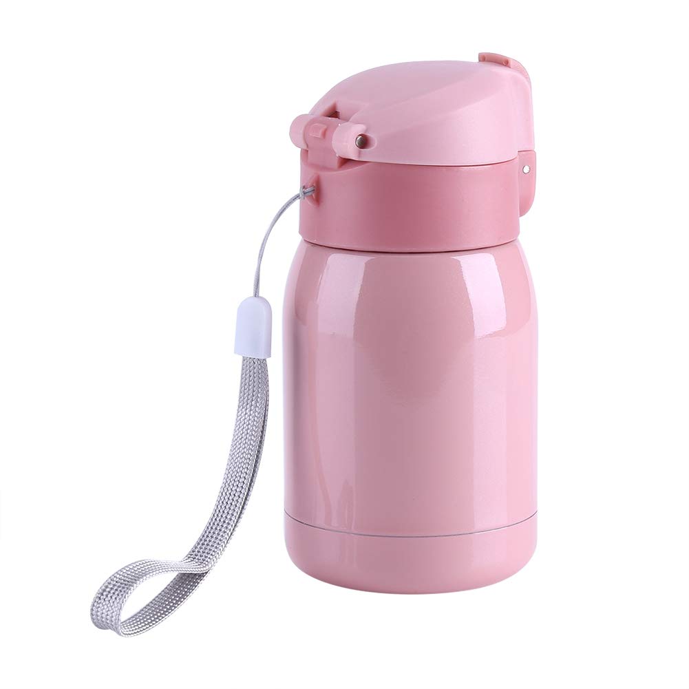 Mini 200ML Stainless Steel Water Bottle, Small Vacuum Insulated Water Bottle Leakproof Sport Tumbler Cup Hot and Cold Water Bottle for Women Girls Gift Milk Tea Lunch