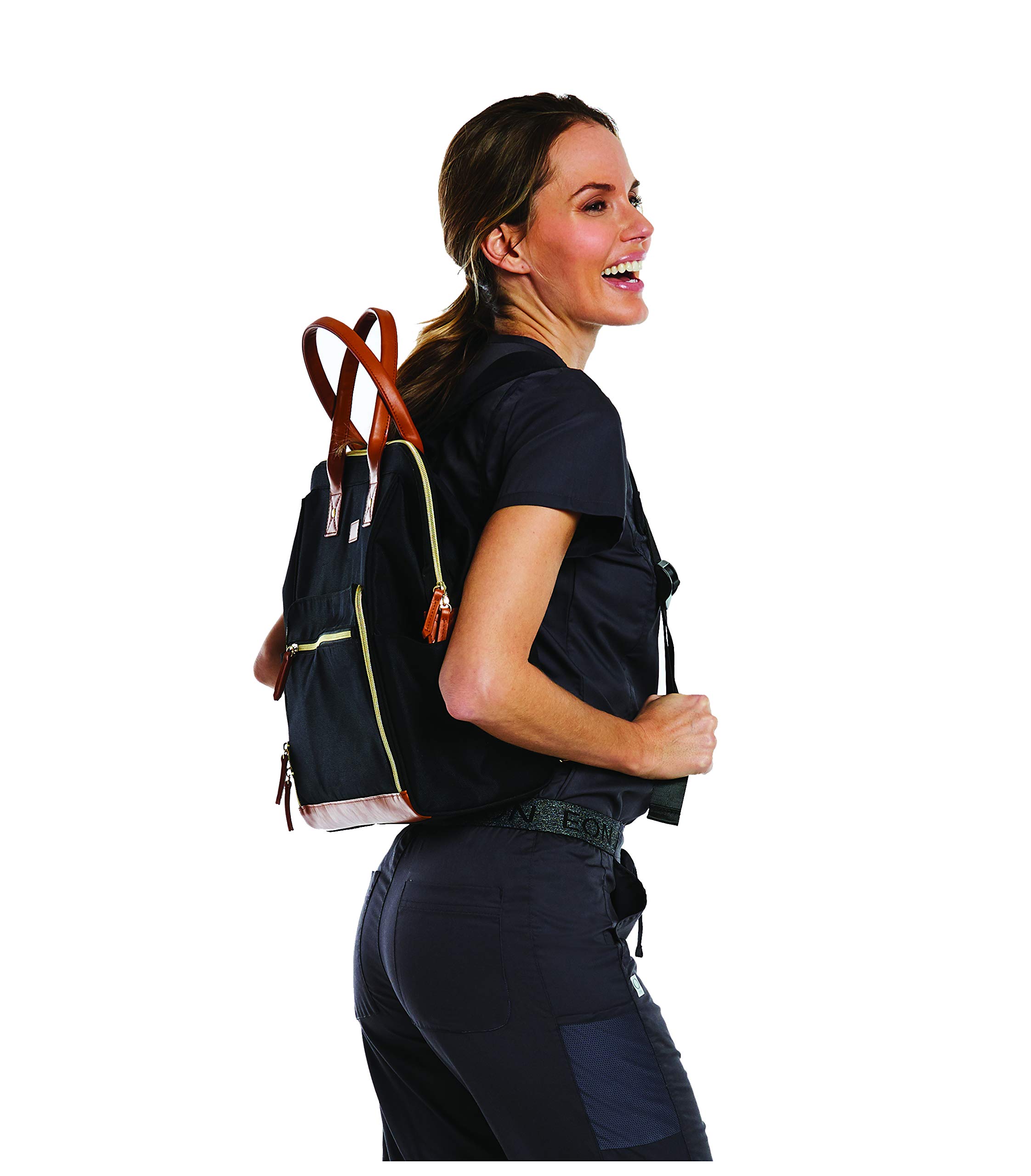 Maevn ReadyGO Water-Resistant Clinical Tote Backpack (Olive)