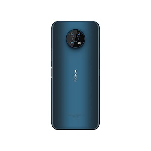 Nokia G50 5G Dual 128GB 6GB RAM Factory Unlocked (GSM Only | No CDMA - not Compatible with Verizon/Sprint) Mobile Cellphone International Version - Blue