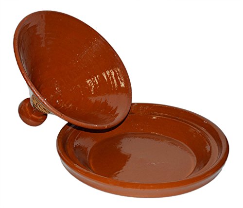 Moroccan Cooking Tagine Glazed X-Large 13 Inches in Diameter Authentic Food
