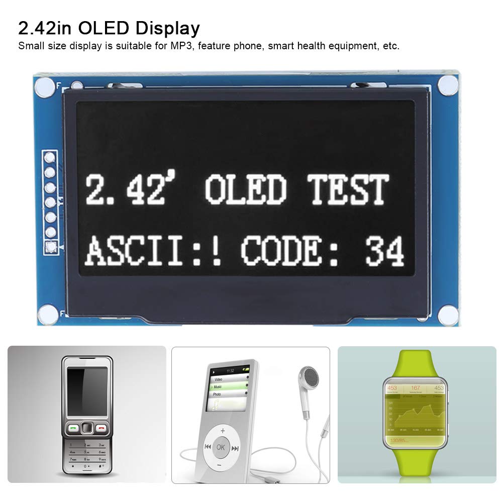 Syrisora 2.42 OLED Display Module Liquid Crystal Screen for Industrial Using