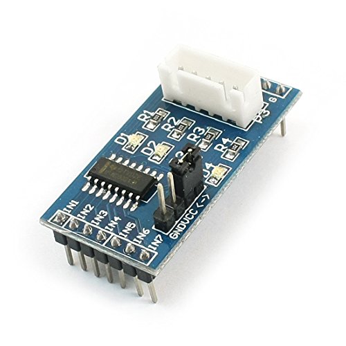 Qtqgoitem DC 5-12V ULN2003A Chip 4P5W Stepper Motor Driver Module for AVR MCU (Model: 057 185 b6f b83 b27)