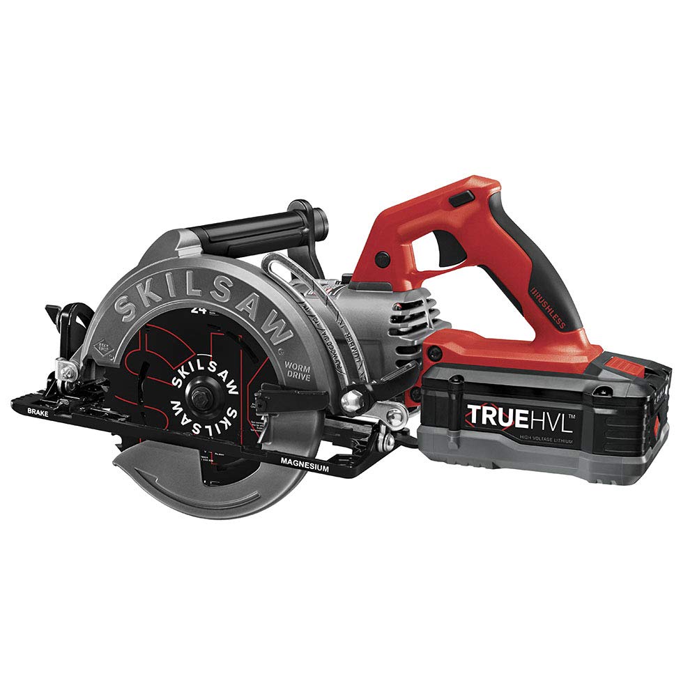 SKIL SPTH77M-11 48V 7-1/4" TRUEHVL Cordless Worm Drive Skilsaw Circular Saw Kit with 1 Battery