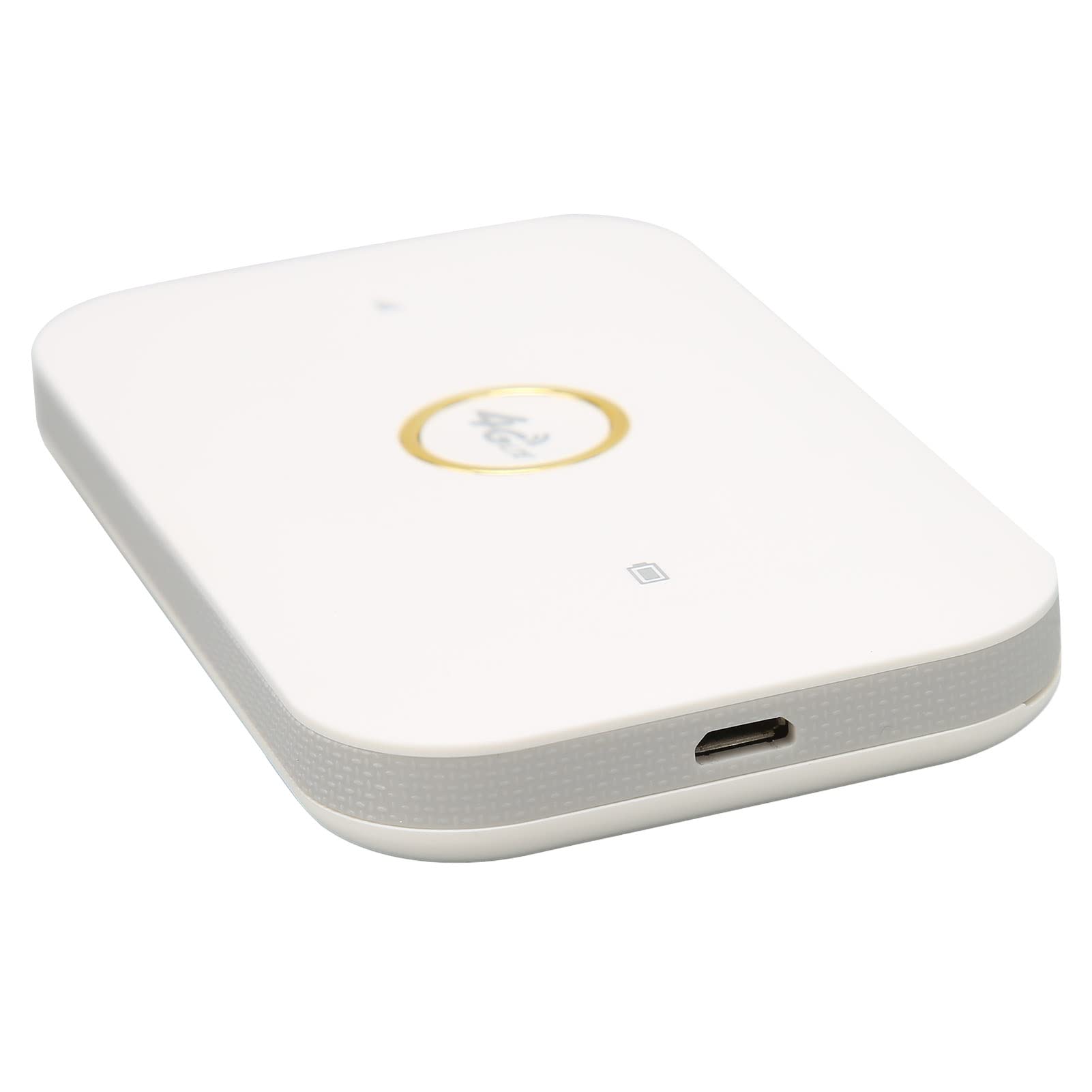 PUSOKEI 150Mbps 4G LTE Mobile Hotspot, LTE Wireless Internet Router Up to 12 Users, Wireless Pocket WiFi Device with SIM Card Slot for Home or Travel (White)