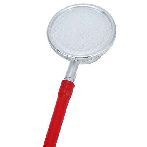 Stethoscope, Universal Dual Head Stethoscope, 2 Set Dual Head Stethoscope for Adults Children Suitable for Doctors, Nursing Students and Home Use Health Care Device(Red)