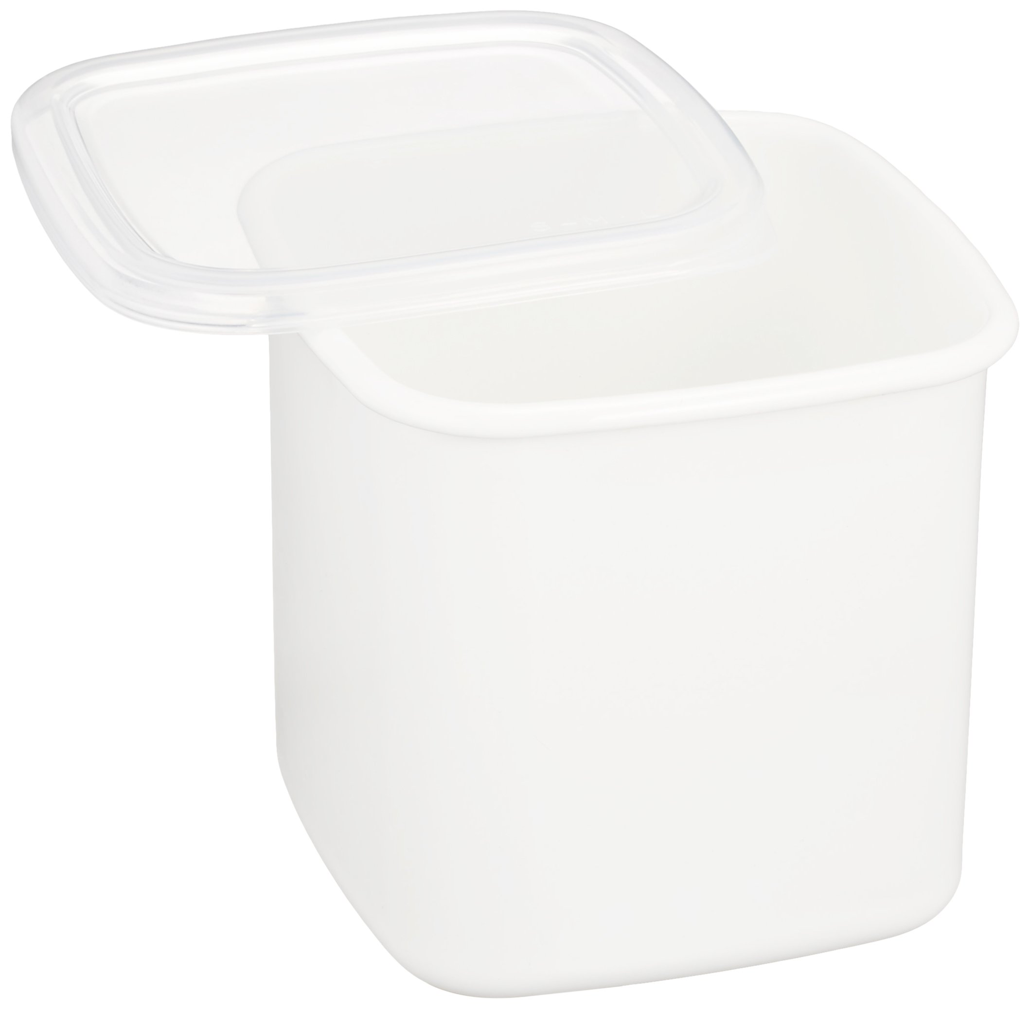 Noda Horo Square White Enamel Stockpot (L) Imported From Japan