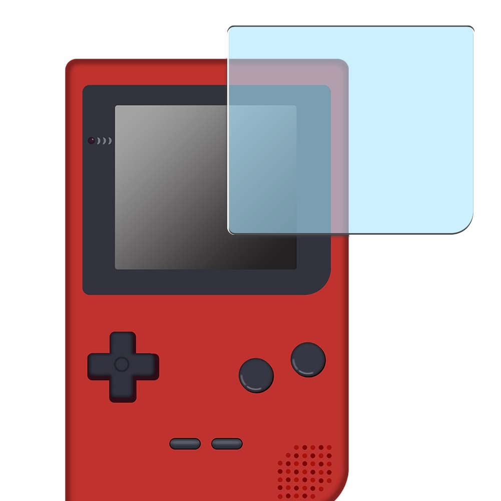 Puccy 3 Pack Anti Blue Light Screen Protector, compatible with Nintendo GAMEBOY pocket TPU Film Guard ( Not Tempered Glass Protectors )