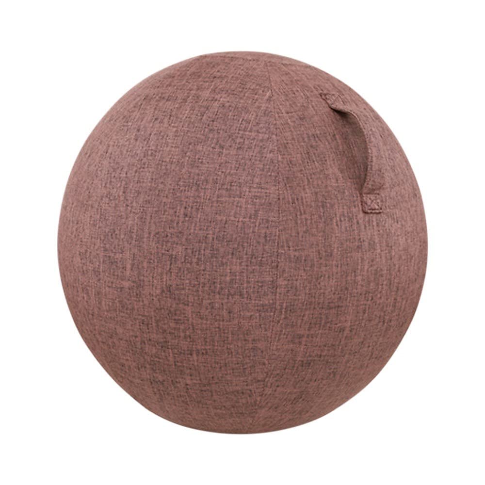 MengK 55cm/65cm/75cm Cotton+Linen Protective Ball Cover Exercise Ball Protection Skin Wrap Accessory