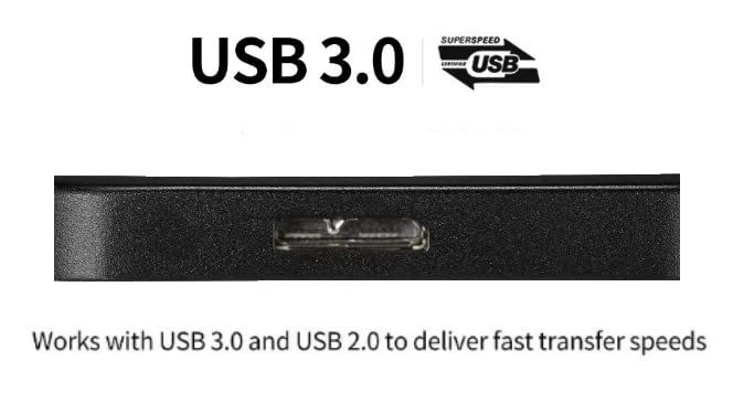 Portable HDD External Hard Drive 1TB for PC Desktop Mac