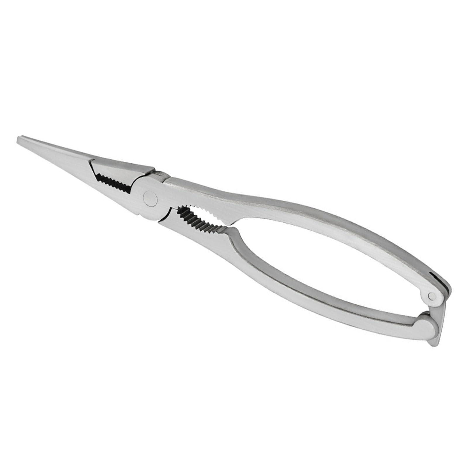 ROYALEAD Stainless Steel Seafood Tools Crabb Stripping Pincers Kitchen Crabb Shrimp Peeling Clamp Pliers Clip