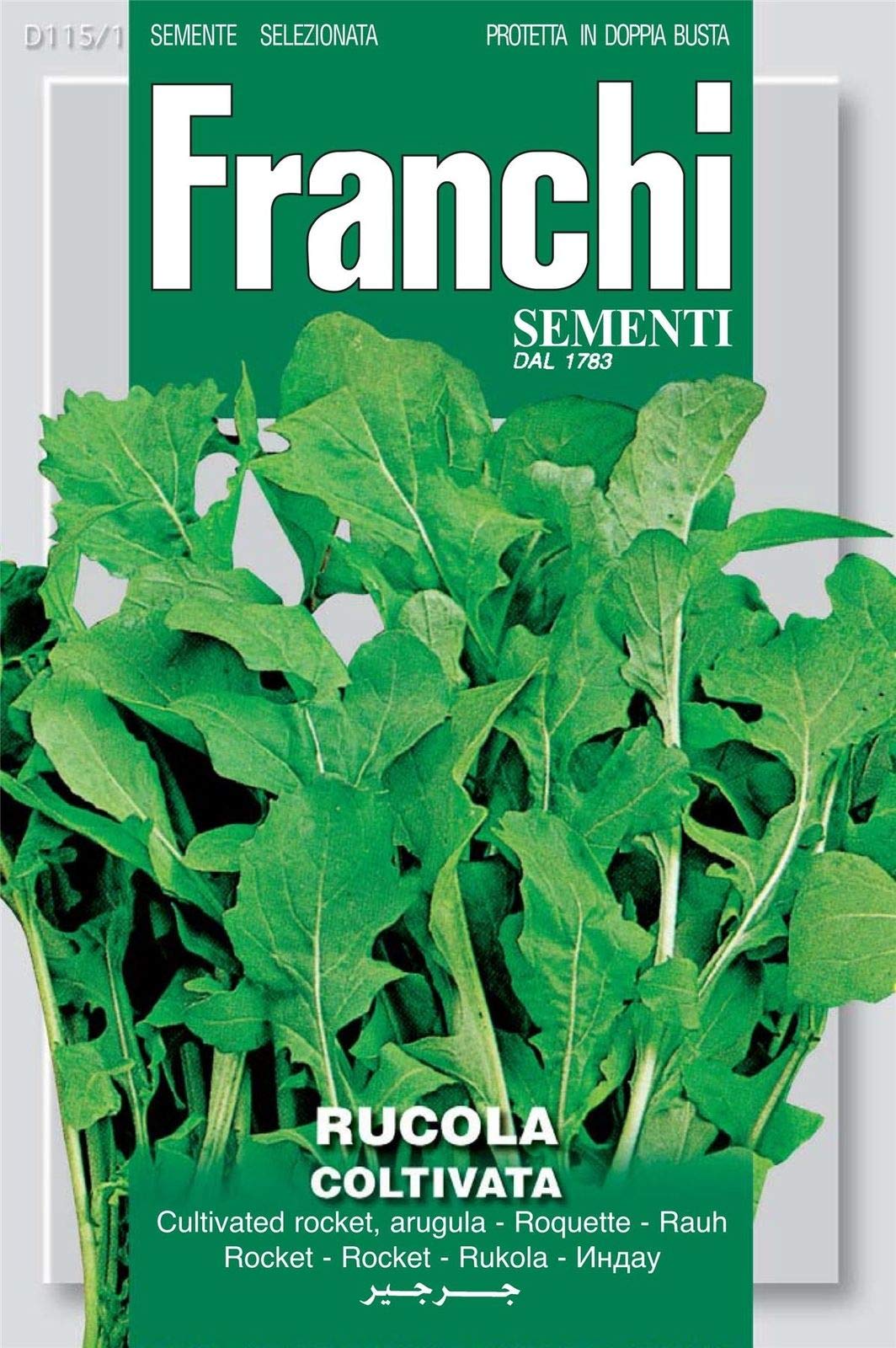 Portal Cool Franchi Semi d'Italia - Rocket coltivato - Rucola Coltivata - Semi