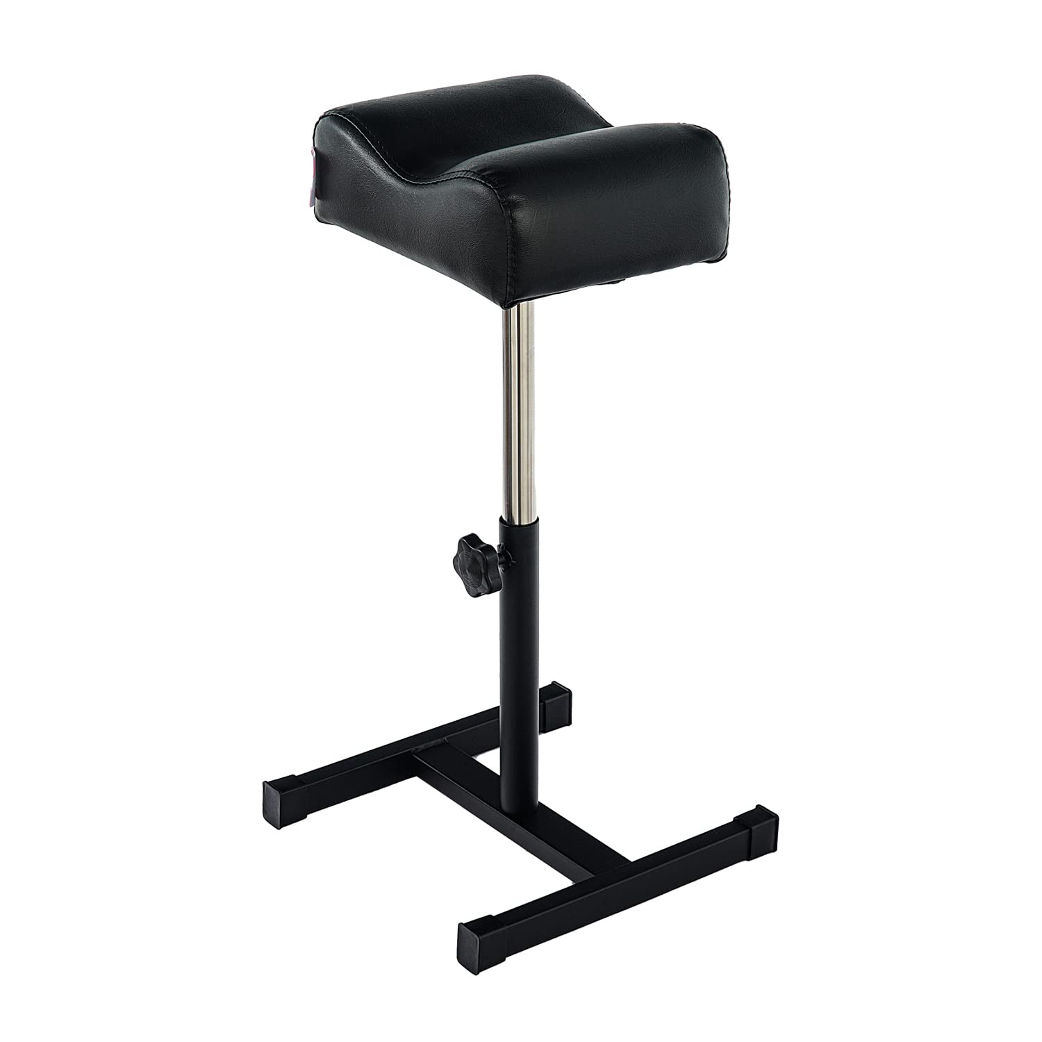QUEESALN Pedicure Stand Foot Rest Cushion Adjustable Height Manicure Technician SPA Beauty Stand Stool with Non-Slip Legs SPA Salon Home Equipment Green