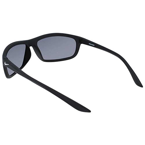 Nike Golf Rabid Rectangular Sunglasses, Matte Black/Silver, OneSize