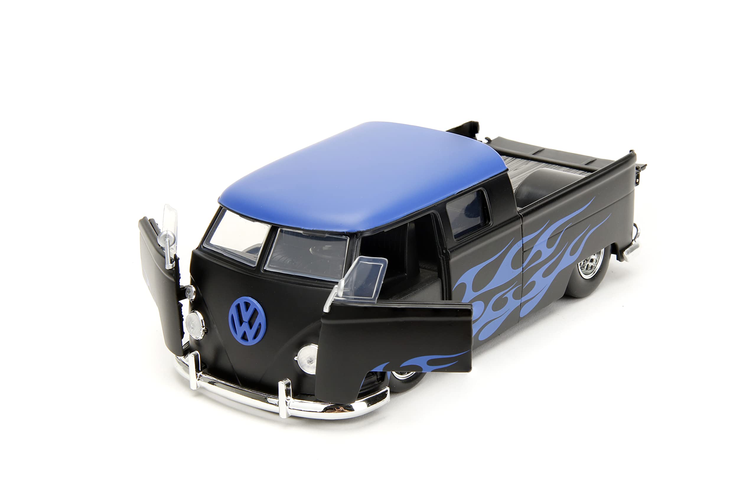 Punch Buggy Slug Bug 1:24 1963 Volkswagen Bus Pickup Die-Cast Car, Toys for Kids and Adults