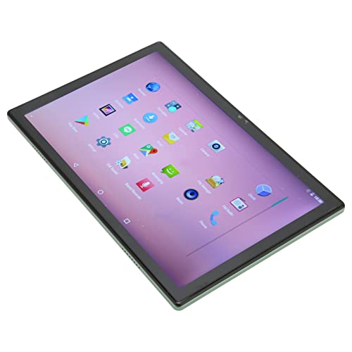soobu 10in Tablet, 6GB 256GB 100‑240V 8 Cores CPU 4G Network 5GWIFI Calling Tablet for Travel (US Plug)