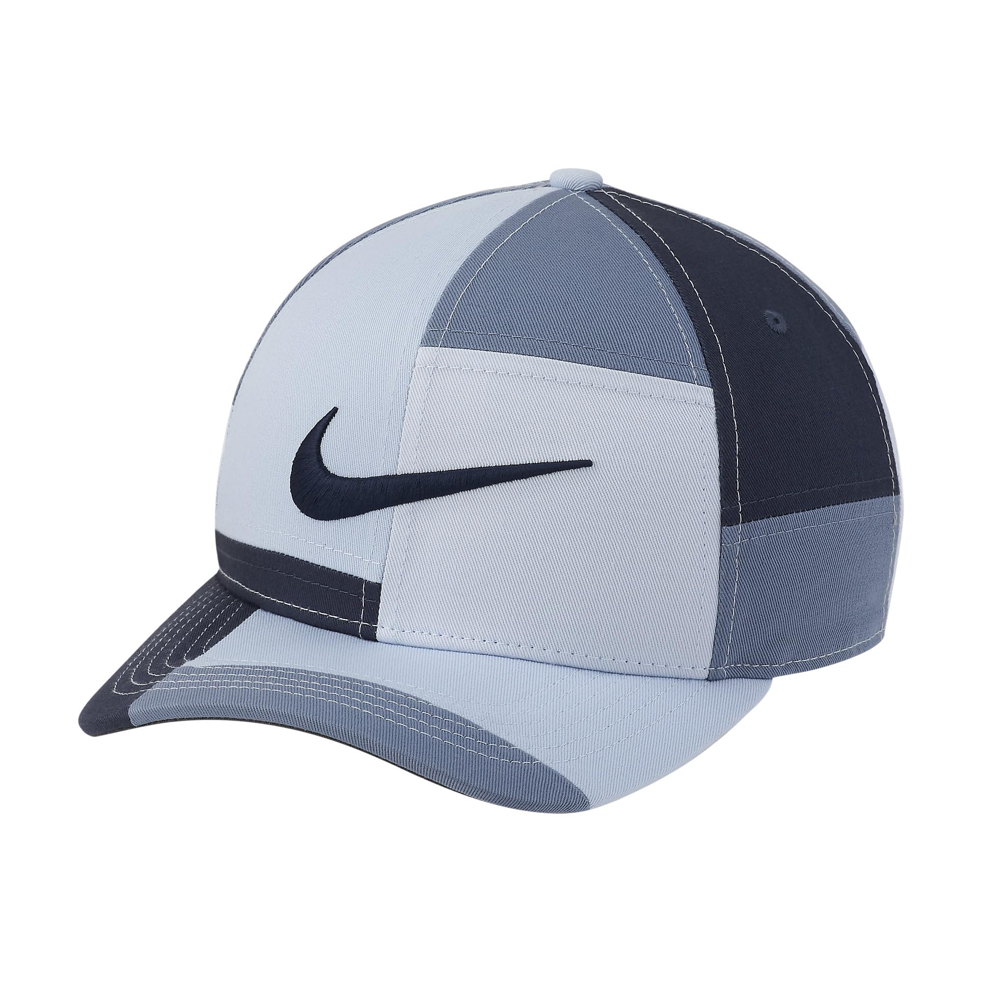 Nike New 2021 AeroBill Classic99 PGA Championship Patchwork Ashen Slate/Navy Blue Hat/Cap