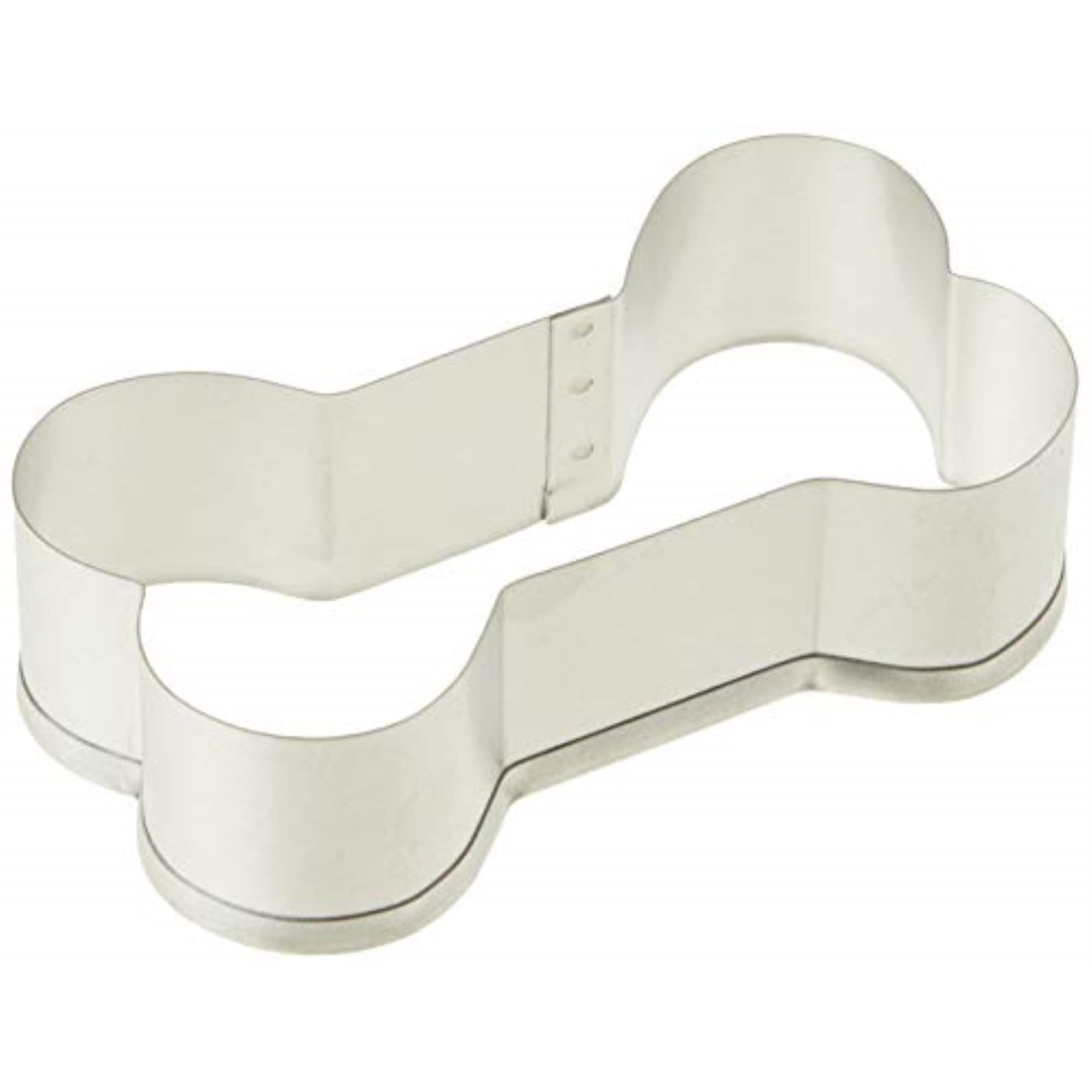 R&M Dog Bone 3.5" Cookie Cutter in Durable, Economical, Tinplated Steel