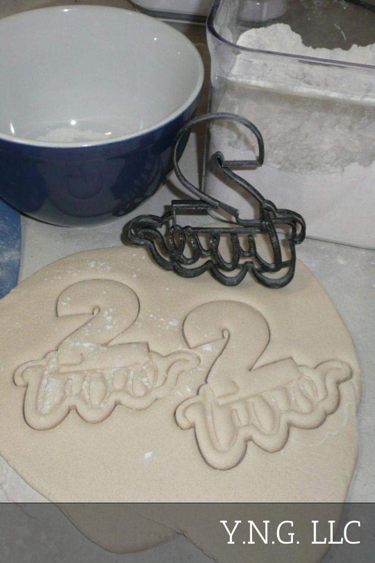 NUMBERS WITH WORDS 1 ONE THROUGH 10 TEN DETAILED NUMBERS SET OF 10 COOKIE CUTTERS MADE IN USA PR1157