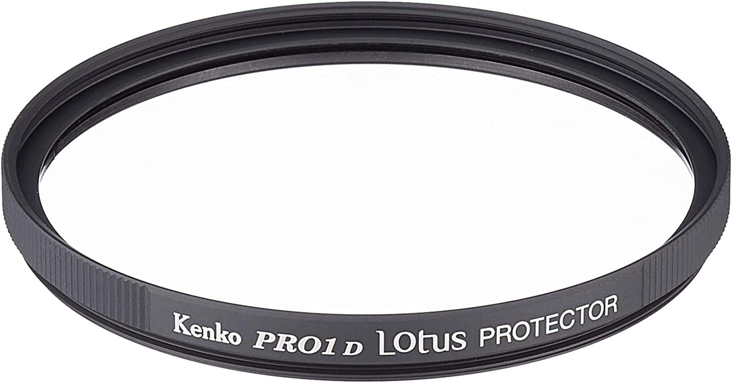Kenko Camera Lens Protector PRO1D Lotus Protector 58mm, Multicoated, Water-Repellent, Low-Profile, 399323
