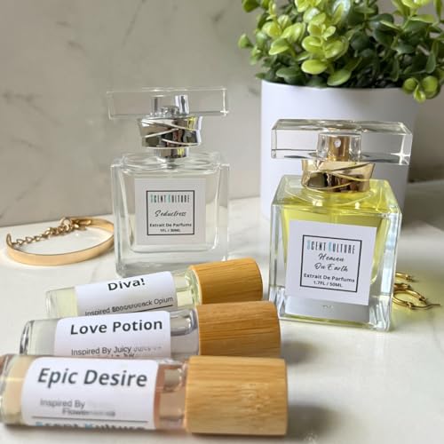 ScentKulture Perfume Roll On Oil | Egyptian Musk | Inspired Vegan & Cruelty Free | Handcrafted in the USA (10ml)