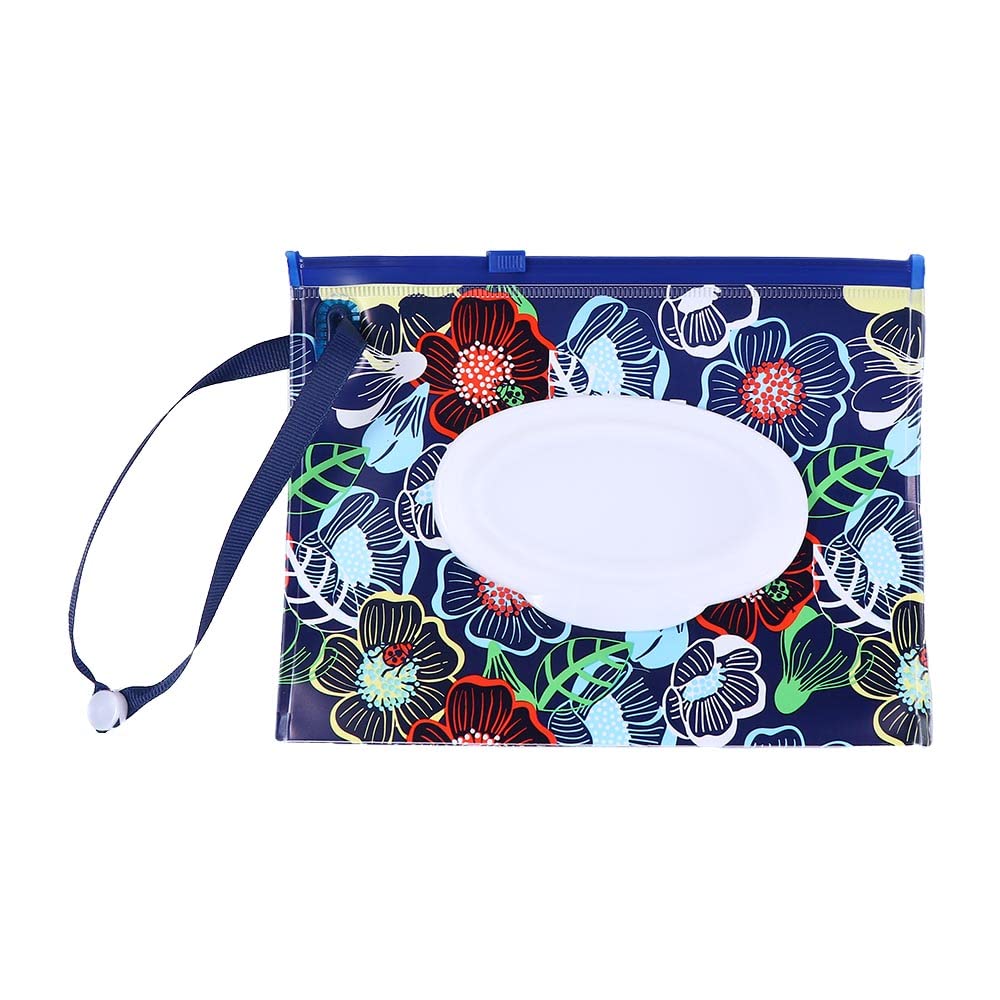 Portable Refillable Wet Wipe Container,Reusable Wet Wipe Pouch,Wipe Dispenser Container,Baby Travel Wet Wipe Holder Wipes Case(1)