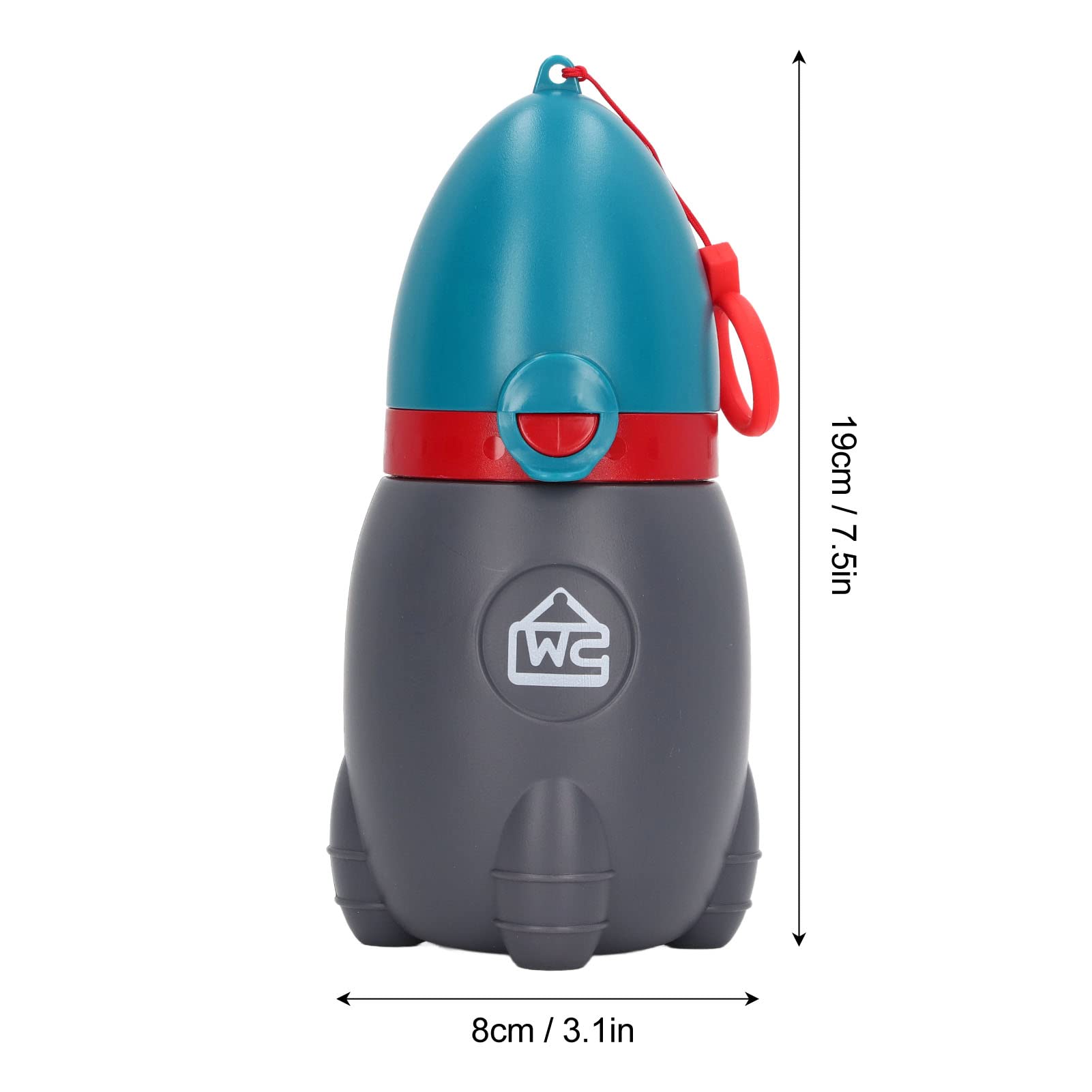 Pee Training Cup, Good Sealing Portable Easy to Clean Children's Urinal for Kids Home Car Travelling(Deep Sea Blue) Ruilet Training
